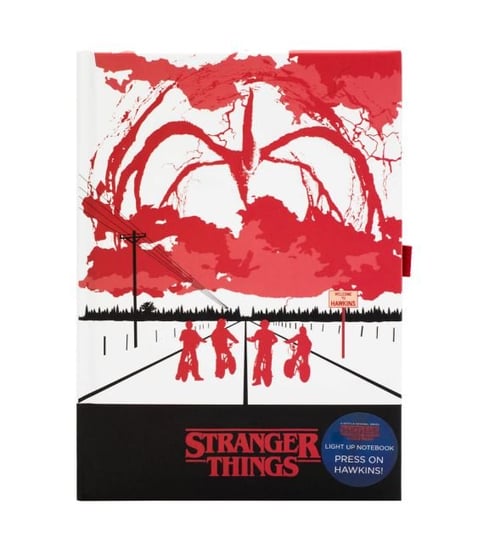 Notes A5 Stranger Things Mind Flayer ze świecącą okładką 120k w linie ...