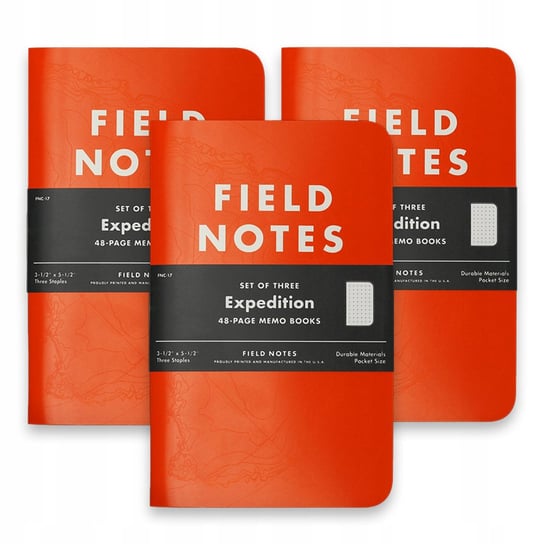 Notes Wodoodporny Field Notes Expedition - Kropki - 3 Pack - Inna marka ...
