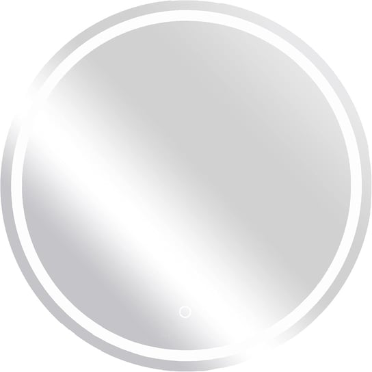 NOWOCZESNE LUSTRO OKRĄGŁE Z PODŚWIETLENIEM LED ŁAZIENKOWE DO SALONU ...