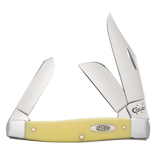 Nóż składany Case Knives 3375 CS Smooth Large Stockman żółty - Inna ... Nóż składany Case Knives 3375 CS Smooth Large Stockman żółty - Inna ...