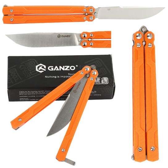 Nóż Składany Ganzo Firebird G766-Or Motylek - Ganzo | Sport Sklep EMPIK.COM