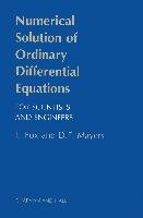 Numerical Solution of Ordinary Differential Equations - Fox L ...