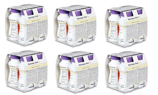 NUTRICOMP Drink Plus ZESTAW 24x200ml waniliowy | Sklep EMPIK.COM