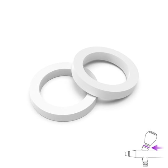 O-Rings for Cup White Teflon - Uszczelki do Aerografu Mobius - Inna ...
