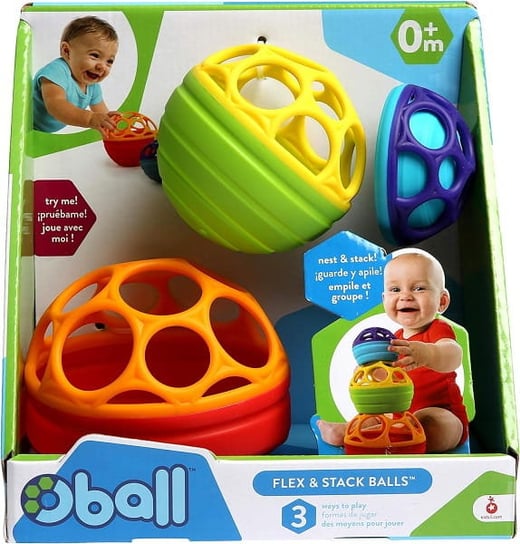 OBALL Zestaw Startowy 3 Piłeczki Układaj lub Tocz - Inna marka | Sklep ...
