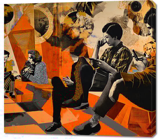 Obraz 100x90cm Przestrzeń Do Dialogu - Inna marka | Sklep EMPIK.COM