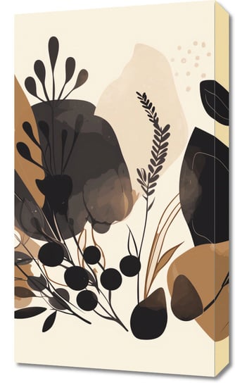 Obraz 40x70cm Flora w Odcieniach Ziemi - Inna marka | Sklep EMPIK.COM