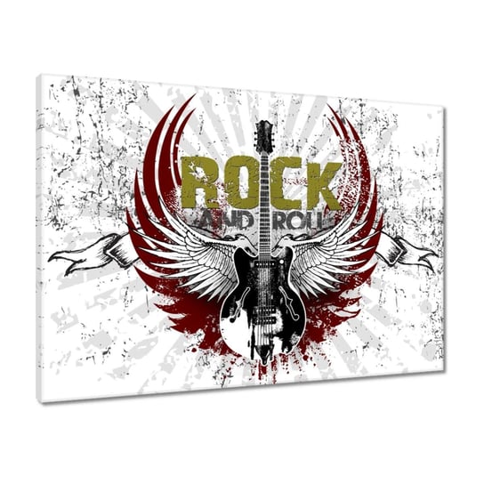 Obraz 70x50 Rock And Roll Gitara - ZeSmakiem | Sklep EMPIK.COM