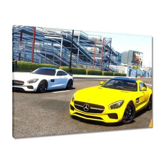 Obraz 70x50 Sportowe Mercedesy Auta - ZeSmakiem | Sklep EMPIK.COM