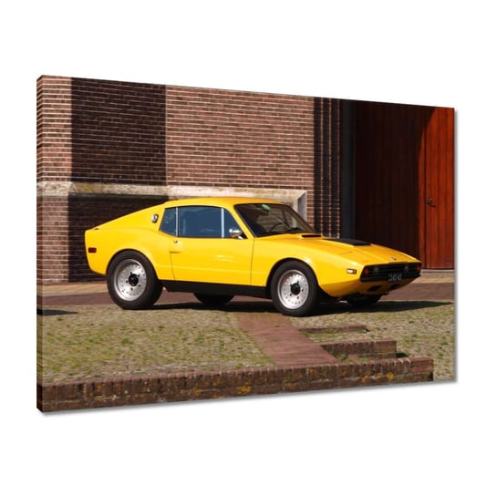 Obraz 70x50 Żółty samochód sportowy - ZeSmakiem | Sklep EMPIK.COM