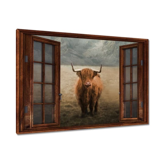 Obraz Bydło rogate, 120x80cm - ZeSmakiem | Sklep EMPIK.COM