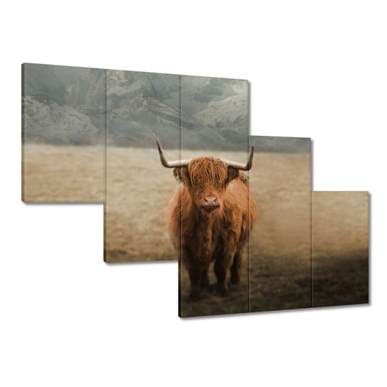 Obraz Bydło rogate, 150x105cm - ZeSmakiem | Sklep EMPIK.COM
