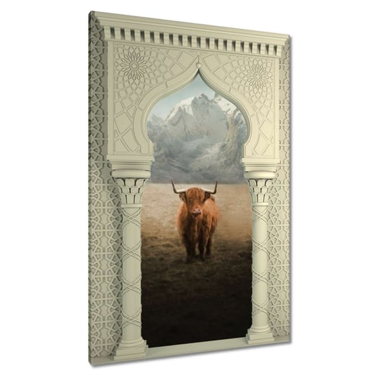 Obraz Bydło rogate, 80x120cm - ZeSmakiem | Sklep EMPIK.COM