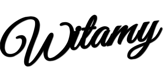 Obraz dekoracja napis Witamy Vibes 40 cm czarny - Inny producent ...