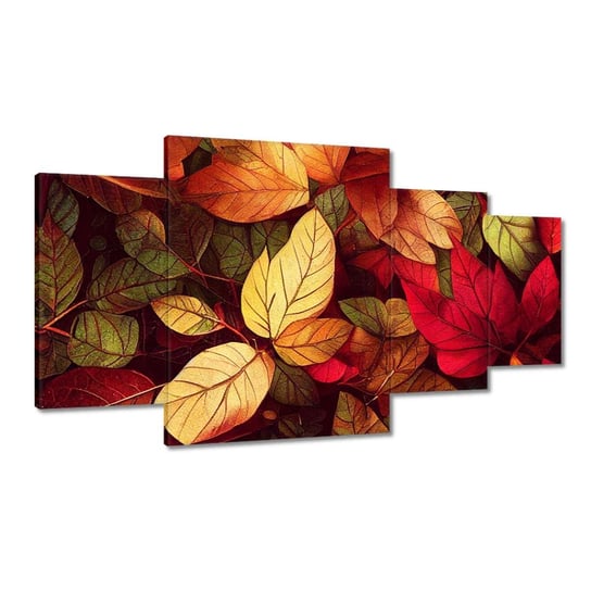 Obraz Jesienne liście Jesień, 160x90cm - ZeSmakiem | Sklep EMPIK.COM