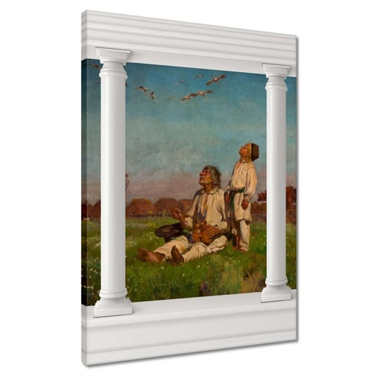 Obraz Józef Chełmoński Bociany, 50x70cm - ZeSmakiem | Sklep EMPIK.COM