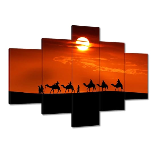 Obraz Karawana na pustyni, 100x70cm - ZeSmakiem | Sklep EMPIK.COM