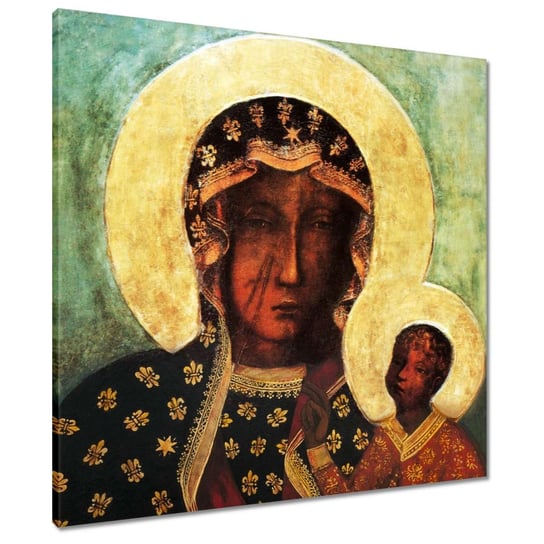 Obraz Matka Boska Częstochowska, 70x70cm - ZeSmakiem | Sklep EMPIK.COM