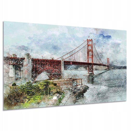 Obraz MOST 1 - 120x80cm du y Golden Gate art - AleObrazy | Sklep EMPIK.COM