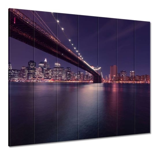 Obraz Most nocą USA Nowy York, 210x195cm - ZeSmakiem | Sklep EMPIK.COM