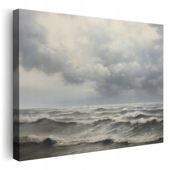 OBRAZ NA PŁÓTNIE 100 cm *wiele wzorów* OBRAZY DO SALONU MORZE WODA AKWARELE - Inna marka | Sklep ...