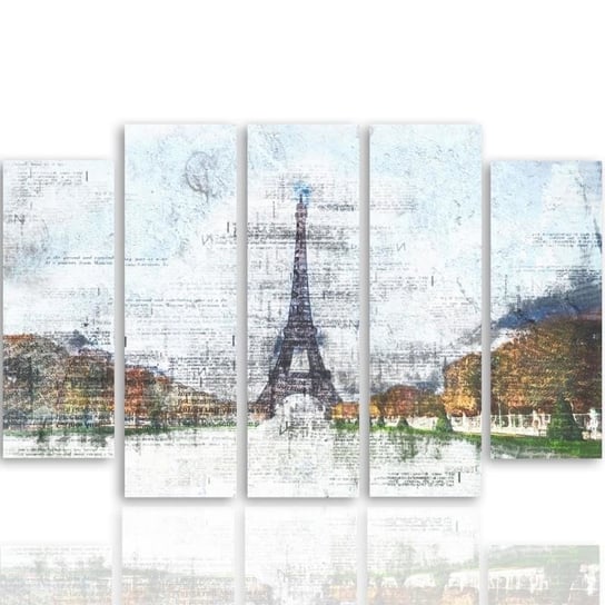 Obraz na płótnie Canvas CARO, Wieża Eiffla 6, 250x120 cm - Feeby ...