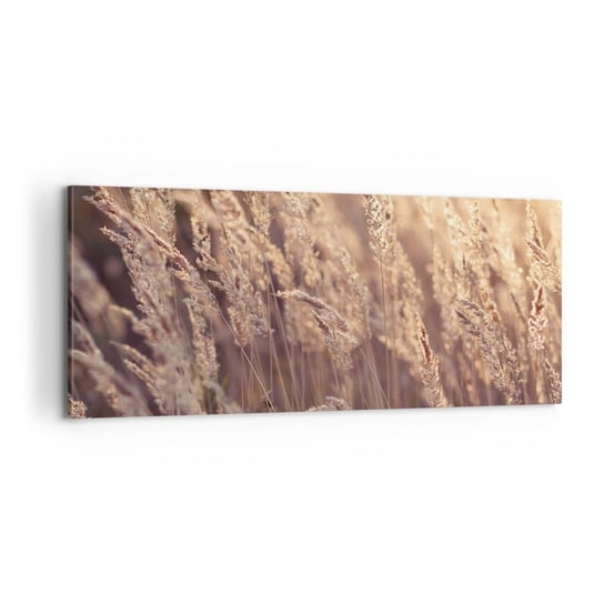 Obraz na płótnie - Gotowe na powitanie jesieni - 100x40cm - Krajobraz ...