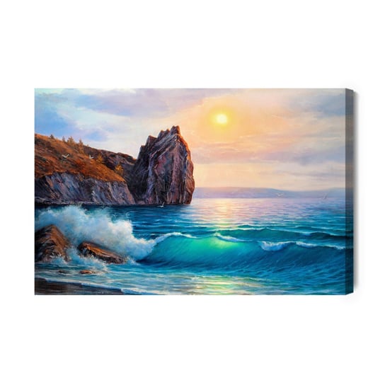 Obraz Na Płótnie Morze O Poranku 70x50 - Inna marka | Sklep EMPIK.COM