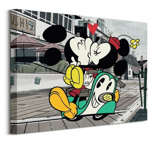 Obraz na płótnie Myszka Miki i Mini Mickey Mouse Minnie na ścianę do ...