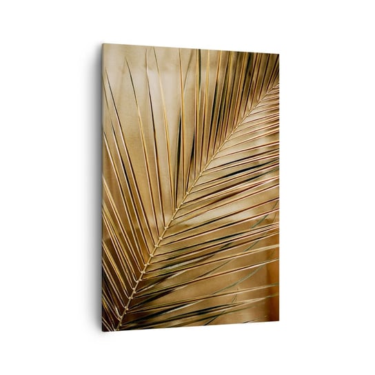 Obraz na płótnie - Naturalna kolumnada - 70x100cm - Liść Palmowy ...