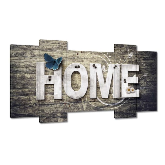 Obraz Napis HOME, 120x65cm - ZeSmakiem | Sklep EMPIK.COM
