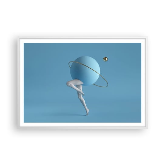 Obraz - Plakat - A planety szaleją - 100x70cm - Abstrakcja Nogi Trójwymiarowy - Foto Plakaty w ...