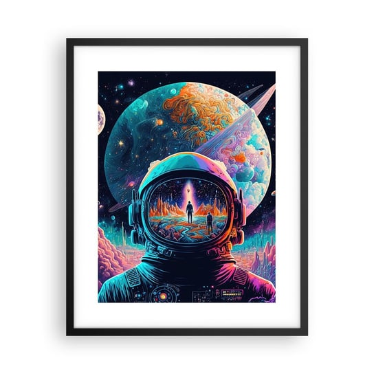 Obraz - Plakat - Filozofom się nie śniło - 40x50cm - Astronauta Futurystyczny Kosmos - Foto ...