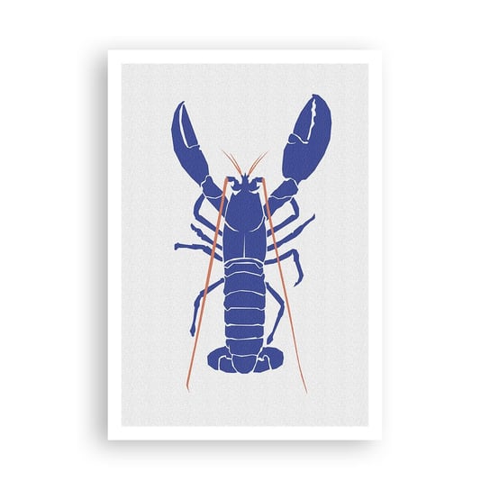 Obraz - Plakat - Homar wykwintny w granacie - 70x100cm - Homar ...