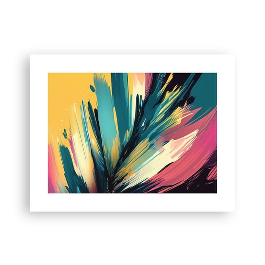 Obraz - Plakat - Kompozycja – eksplozja radości - 40x30cm ...