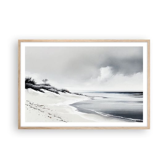 Obraz - Plakat - Od zawsze razem - 91x61cm - Wydmy Plaża Ocean - Foto Plakaty na ścianę w ramie ...