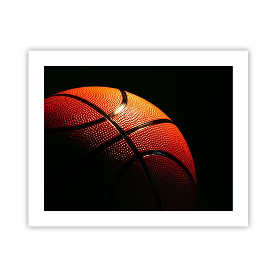 Obraz - Plakat - Piękna jak planeta - 50x40cm - Sport Koszykówka Piłka ...
