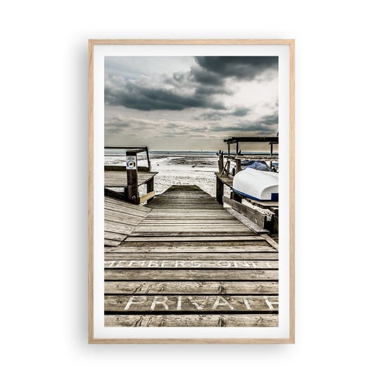 Obraz - Plakat - Plaża północy - 61x91cm - Marynistyczny Nadmorski Plaża - Foto Plakaty na ...