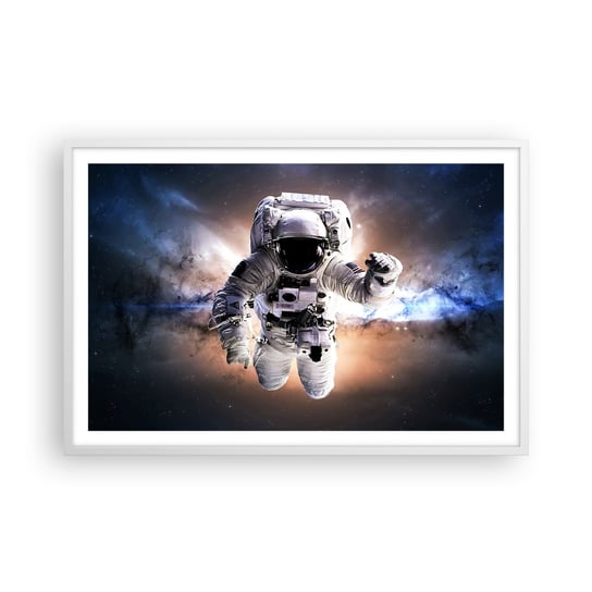 Obraz - Plakat - Pozdrowienia z kosmosu - 91x61cm - Astronauta Kosmos Kosmonauta - Foto Plakaty ...