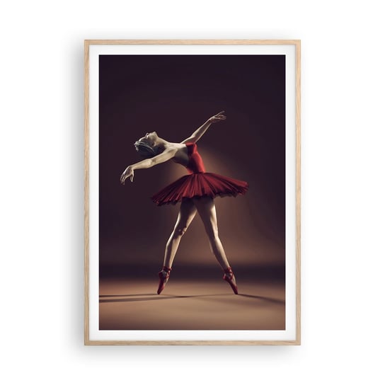 Obraz - Plakat - Prima ballerina - 70x100cm - Baletnica Taniec Balet ...