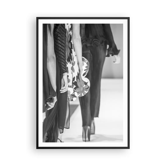 Obraz - Plakat - Stylowa parada - 70x100cm - Moda Wybieg Modelki - Foto ...
