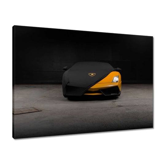 Obraz Pomarańczowe auto, 70x50cm - ZeSmakiem | Sklep EMPIK.COM