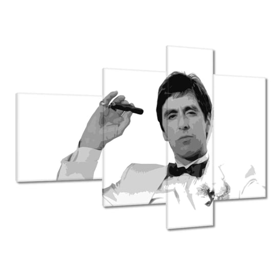 Obraz Scarface Al Pacino, 100x70cm - ZeSmakiem | Sklep EMPIK.COM