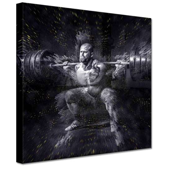 Obraz Strongman Siłownia Siłka, 20x20cm - ZeSmakiem | Sklep EMPIK.COM