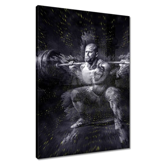 Obraz Strongman Siłownia Siłka, 50x70cm - ZeSmakiem | Sklep EMPIK.COM