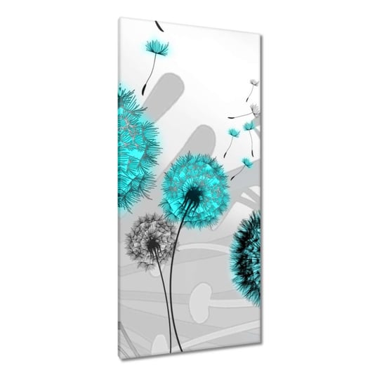 Obraz Turkusowe dmuchawce, 55x115cm - ZeSmakiem | Sklep EMPIK.COM