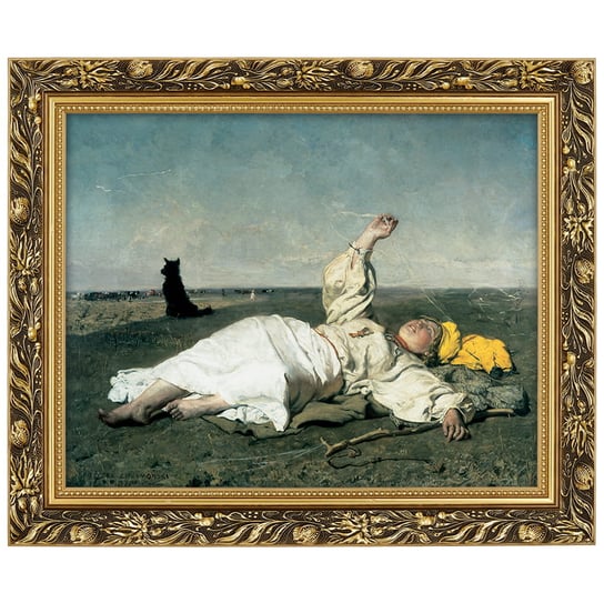 Obraz w złotej ramie Makówka w rozmiarze 40x50 cm - Babie lato, Józef ...