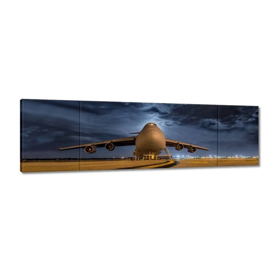 Obraz Wielki samolot Lotnisko, 170x50cm - ZeSmakiem | Sklep EMPIK.COM