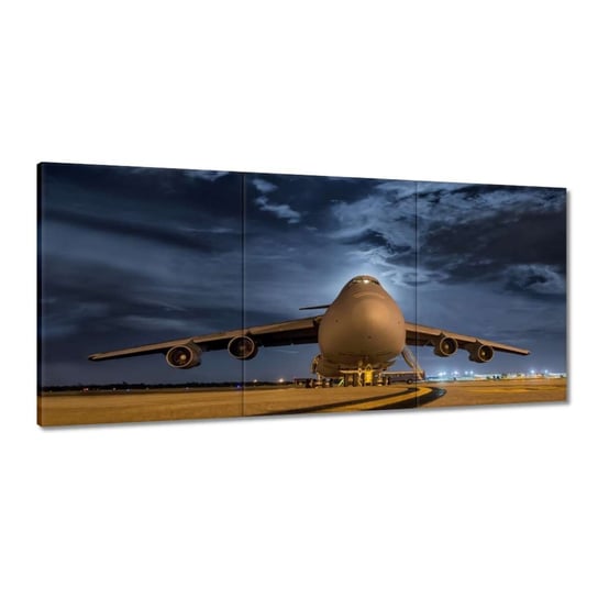 Obraz Wielki samolot Lotnisko, 210x100cm - ZeSmakiem | Sklep EMPIK.COM