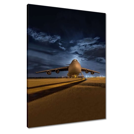 Obraz Wielki samolot Lotnisko, 60x80cm - ZeSmakiem | Sklep EMPIK.COM